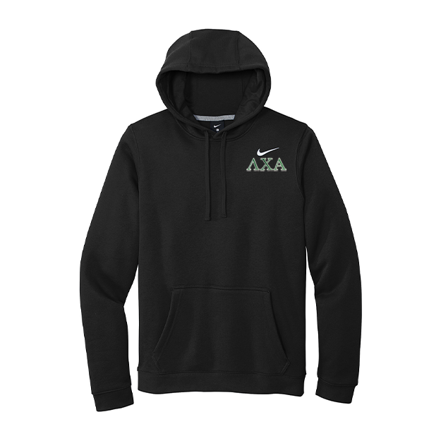Lambda Chi Alpha Nike Hoodie Embroidered Greek Letters – Greek Clothing Company LLC