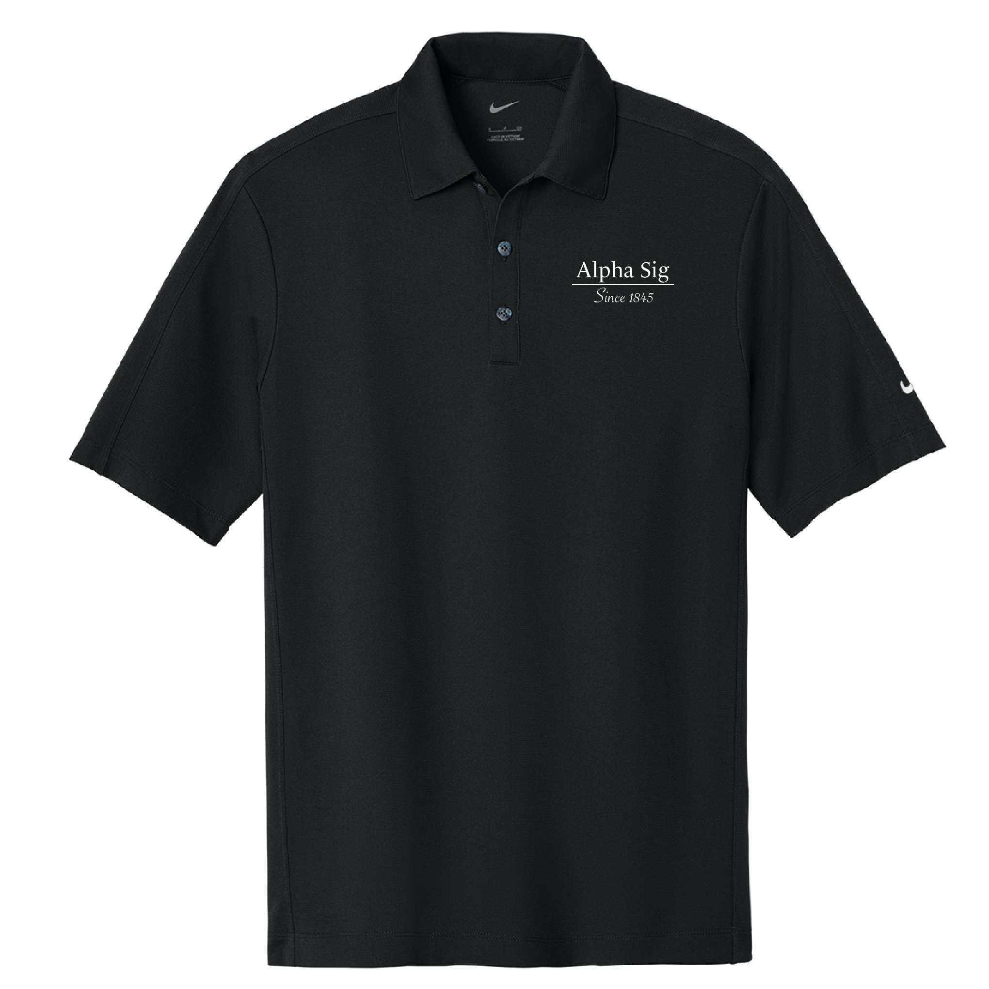 Fraternity Established Embroidered Nike Polo – Greek Clothing Company LLC