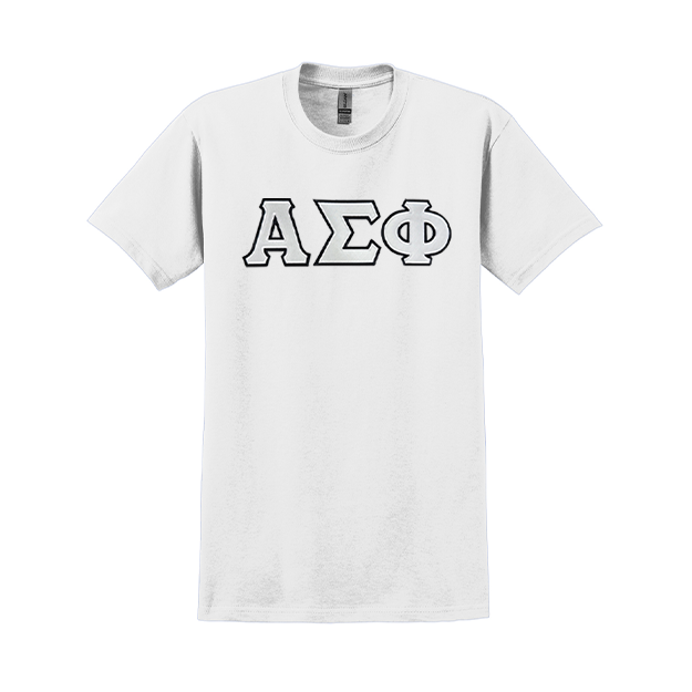 Alpha Sigma Phi Greek Letter T-shirt – Greek Clothing Company LLC