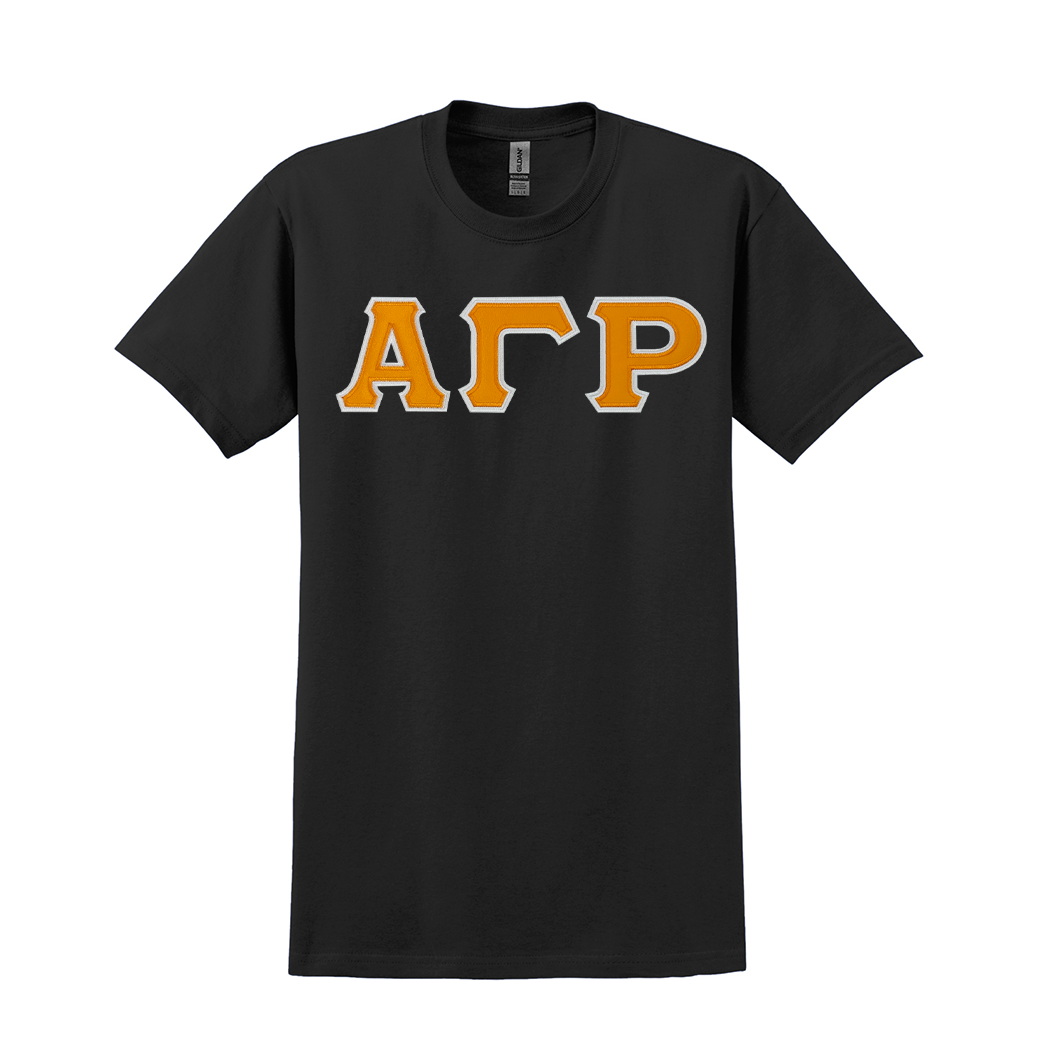 Alpha Gamma Rho Greek Letter T-shirt – Greek Clothing Company LLC