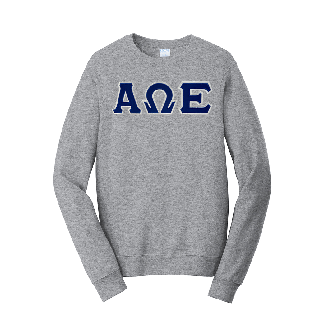 PREMIUM Alpha Omega Epsilon Sorority Greek Letter Crewneck Sweatshirt ...