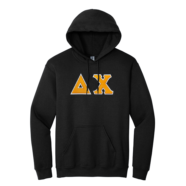 Delta Chi Fraternity Greek Letter Hoodie – Greek Clothing Company LLC
