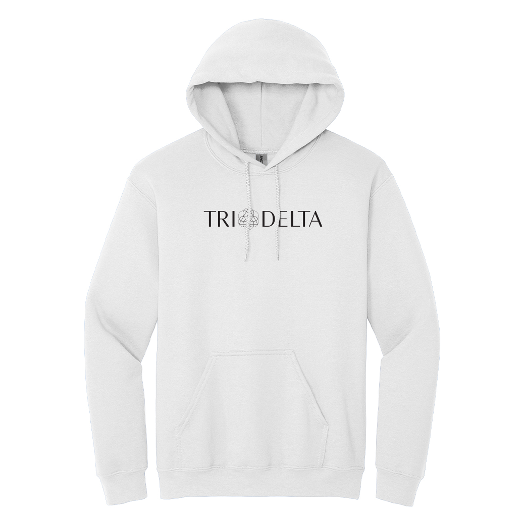 Delta Delta Delta Sorority Embroidered Official Logo Hoodie – Greek ...