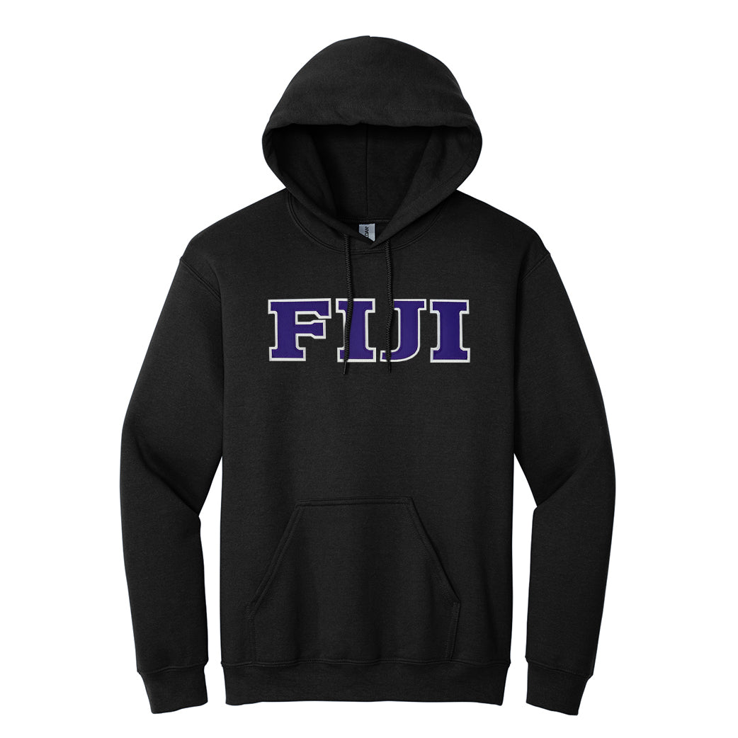 FIJI Greek Letter Hoodie – Greek Clothing Company LLC