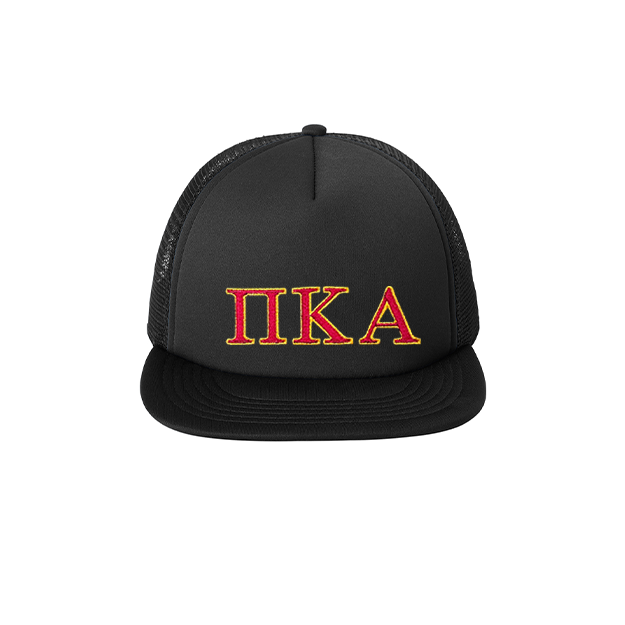 Pi Kappa Alpha Foam Trucker Hat Embroidered Greek Letters ...