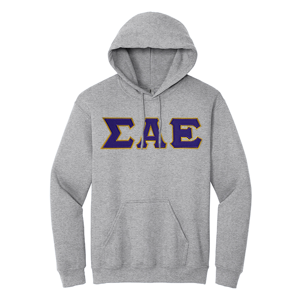 Sigma Alpha Epsilon Greek Letter Hoodie – Greek Clothing Company LLC