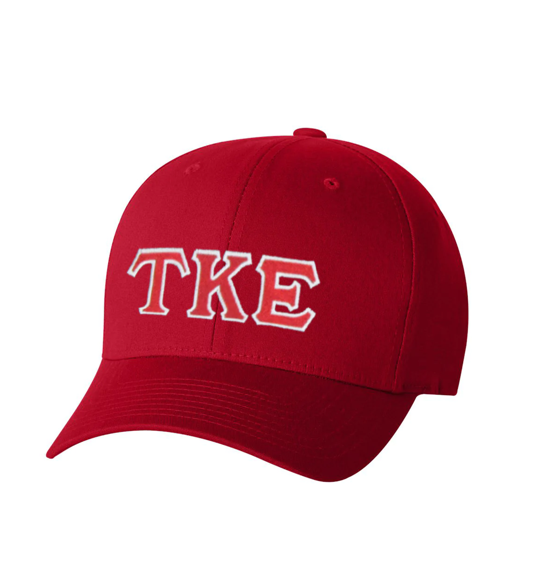 Embroidered Greek Letters Flexfit Twill Cap – Greek Clothing Company LLC